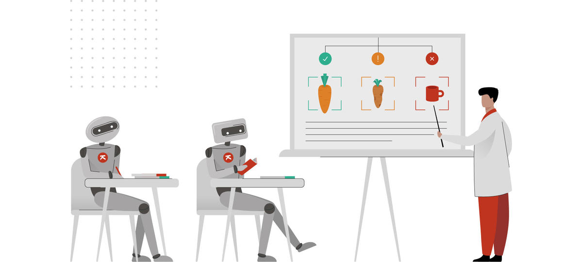 Machine learning algorithm – Optical sorting machine – Kapernikov